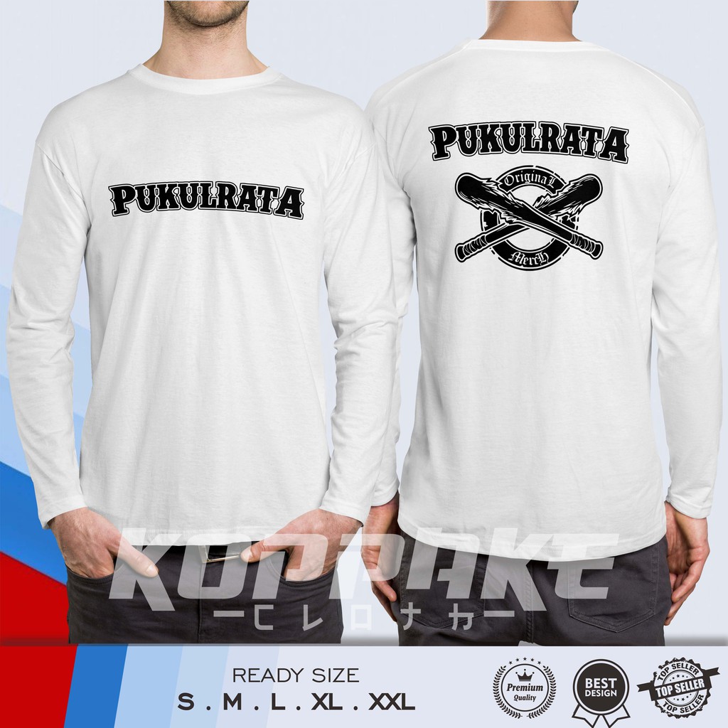 Jual Kaos Pukul Rata Rumble Merchandise Lengan Panjang Baju Distro ...