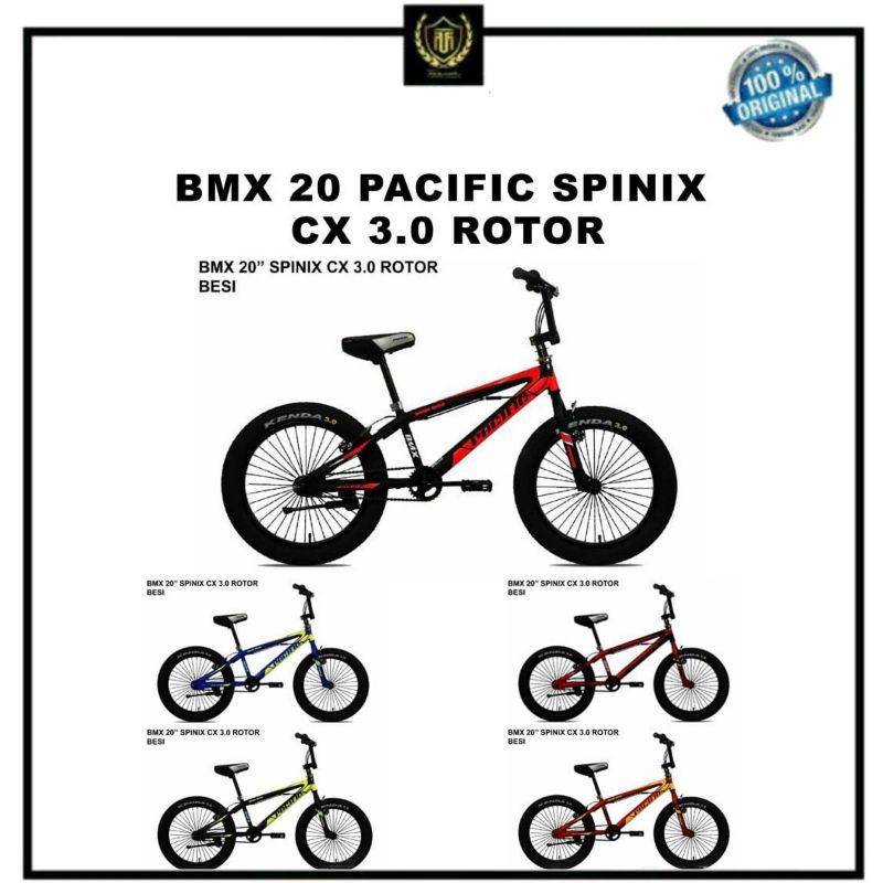 Jual sepeda BMX 20 PACIFIC SPINIX CX 3.0 ROTOR | Shopee Indonesia