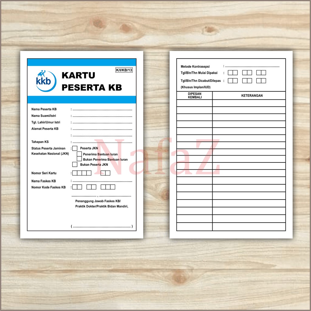 Jual Kartu Peserta KB (Keluarga Berencana) | Shopee Indonesia