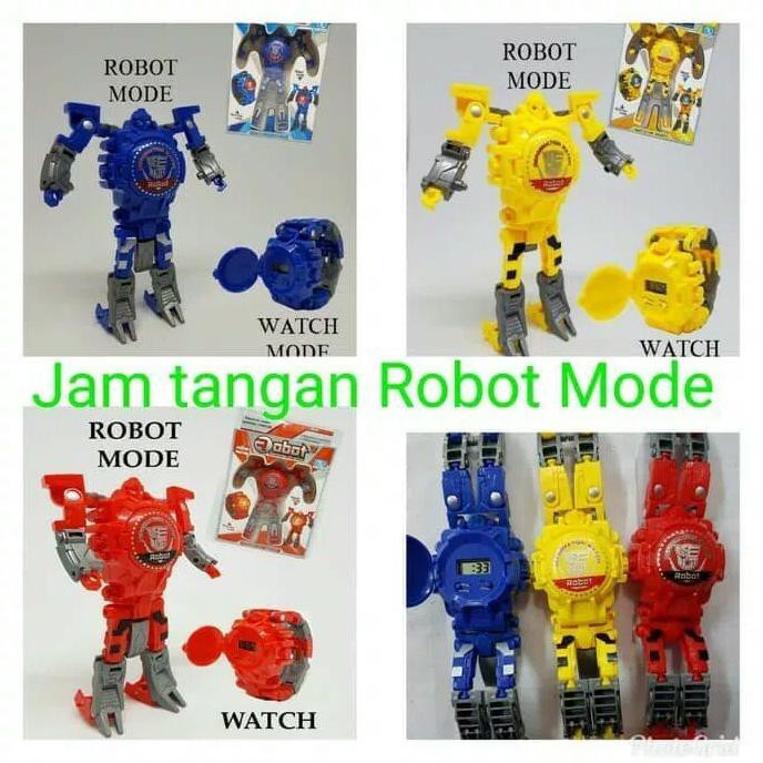 Jual Jam Tangan Robot Transformer Jam Tangan Anak Transformer Tobot ...