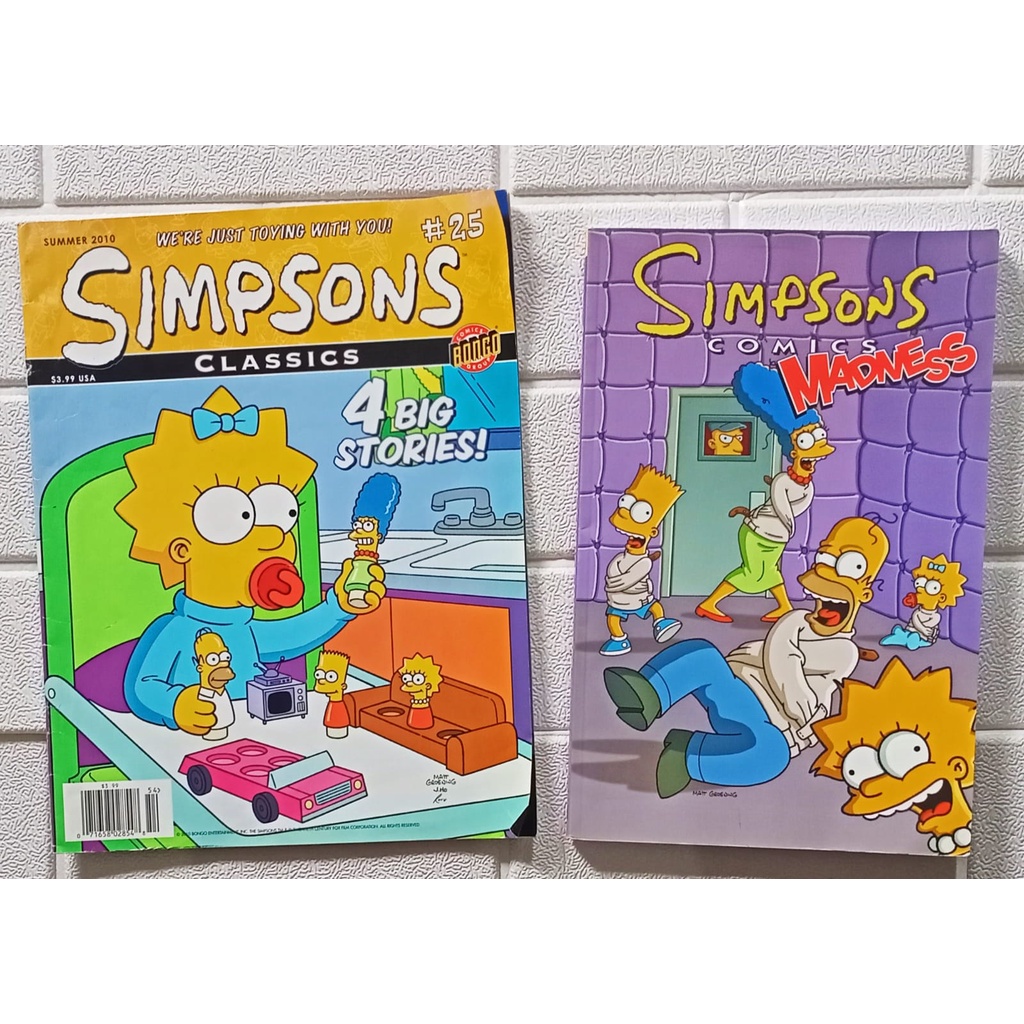 Jual Komik The Simpsons Bekas | Shopee Indonesia