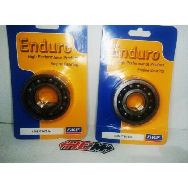 Jual HARGA SUDAH SEPASANG KLAKER BEARING LAKER LAHER ENDURO C3 6205 ...