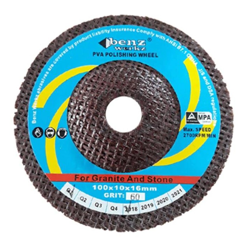 Jual Batu Sponge Polishing Wheel GRIT #60 / Mata Gerinda Poles Benz ...