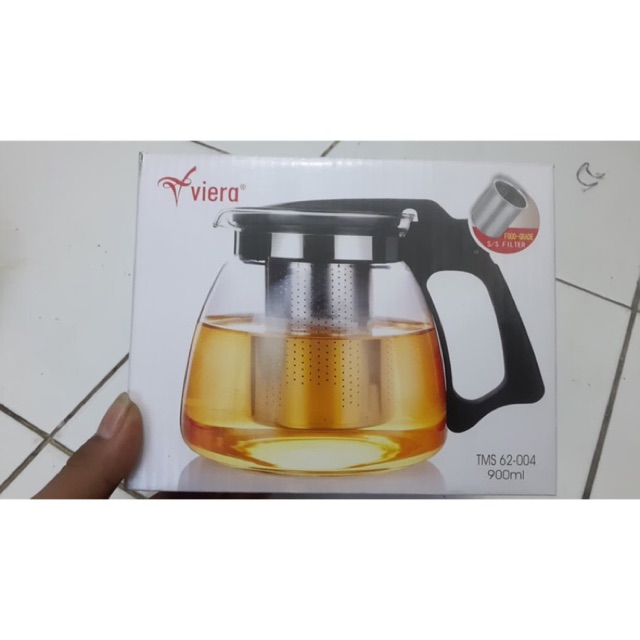 Jual Tea pot, glass tea pot, tea infuser | Shopee Indonesia