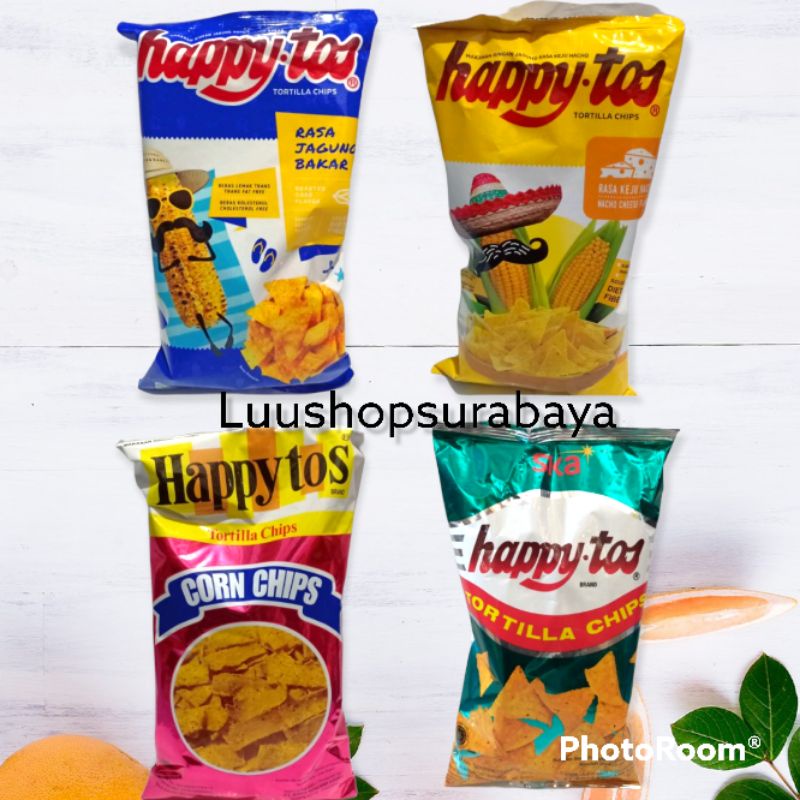 Jual Happy Tos Happytos Keripik Tortilla Chips 140gram | Shopee Indonesia