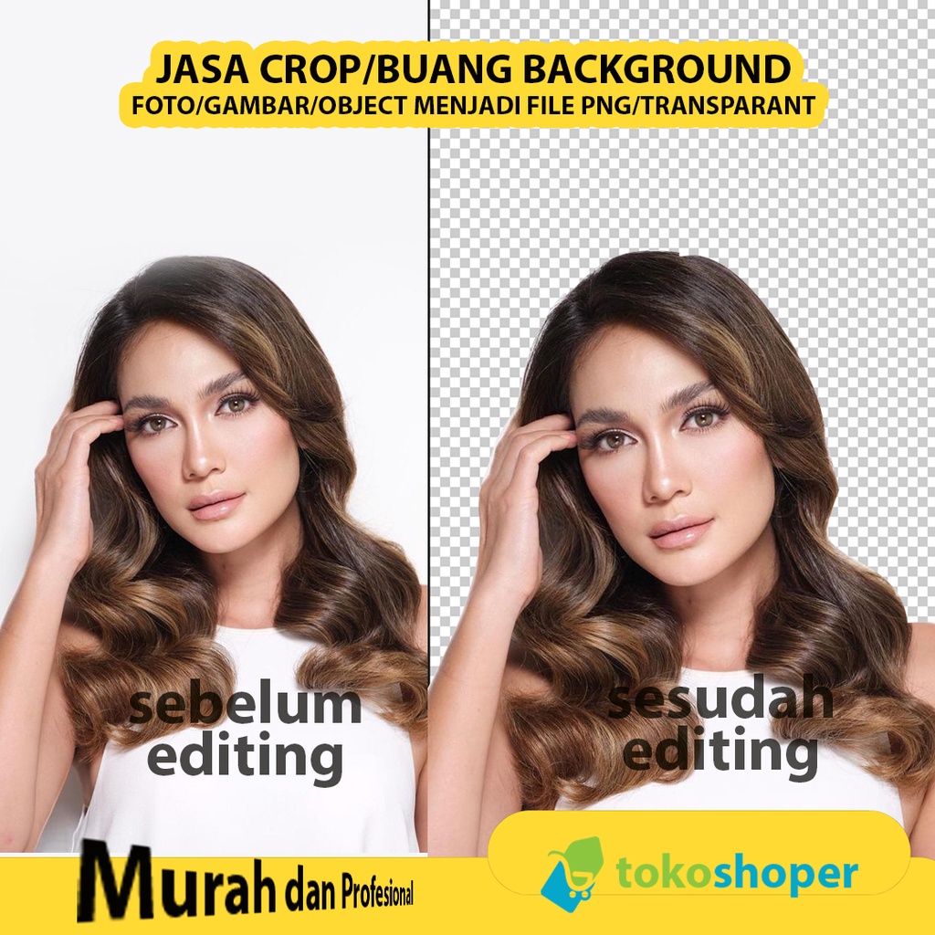 Jual JASA CROP BACKGROUND FOTO/GAMBAR/OBJECT MENJADI TANPA BACKGROUND ...