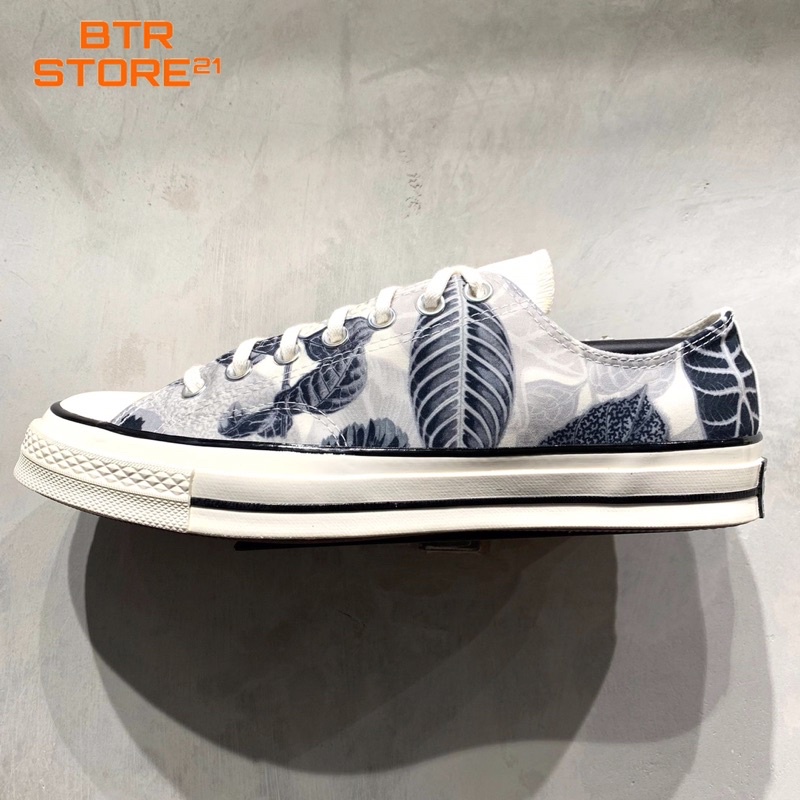 Jual Converse Chuck 70s High Ox Tropical Leaf Grey Original | Shopee ...