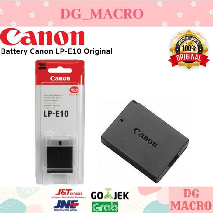 Jual BATTERY PACK CANON LP-E10 - BATERAI LP-10 - ORIGINAL !! | Shopee ...