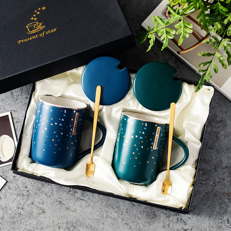 Jual Ceramic Mug Couple Gift Set Gelas Couple Keramik | Shopee Indonesia
