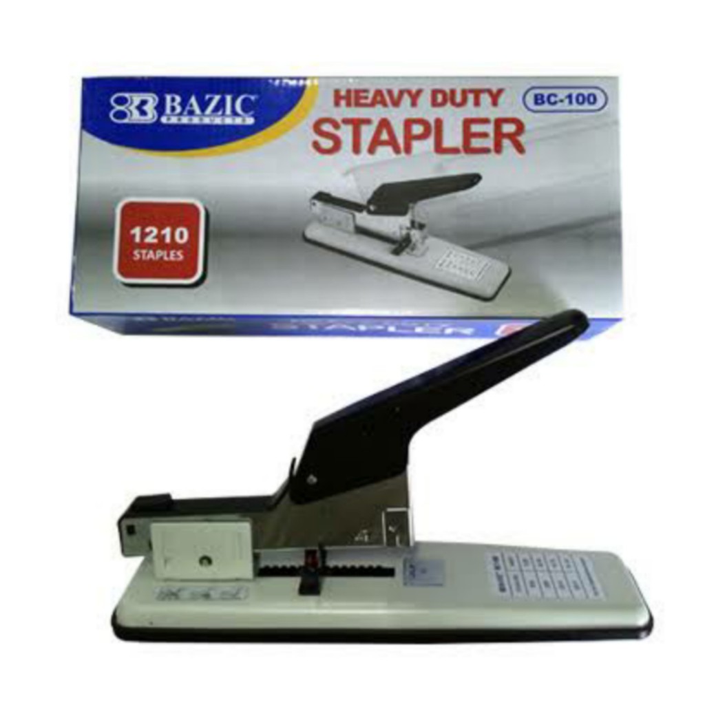Jual STAPLER JILID STAPLES JILID STAPLER FOTOCOPY HEAVY DUTY BAZIC 100 ...