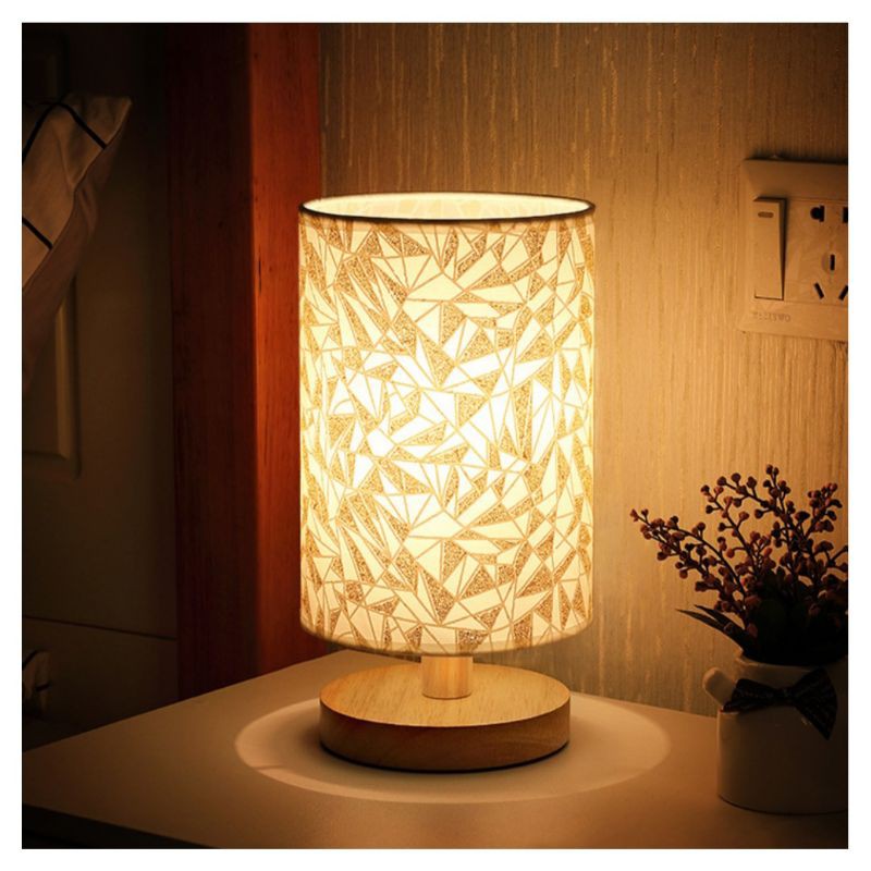 Jual Lampu tidur Lampu Meja Hias Kain Dekorasi Kamar Tidur Karakter Kain LED Listrik | Shopee ...