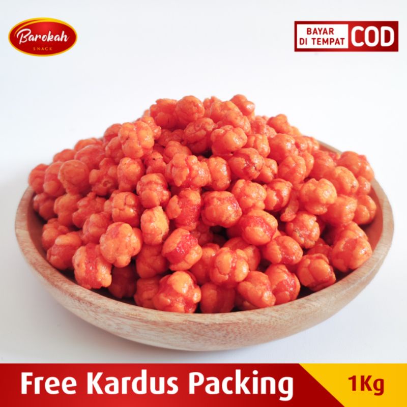 Jual Pilus Arab Pedas Kiloan 1kg Aneka Camilan Snack Chiki Kiloan ...