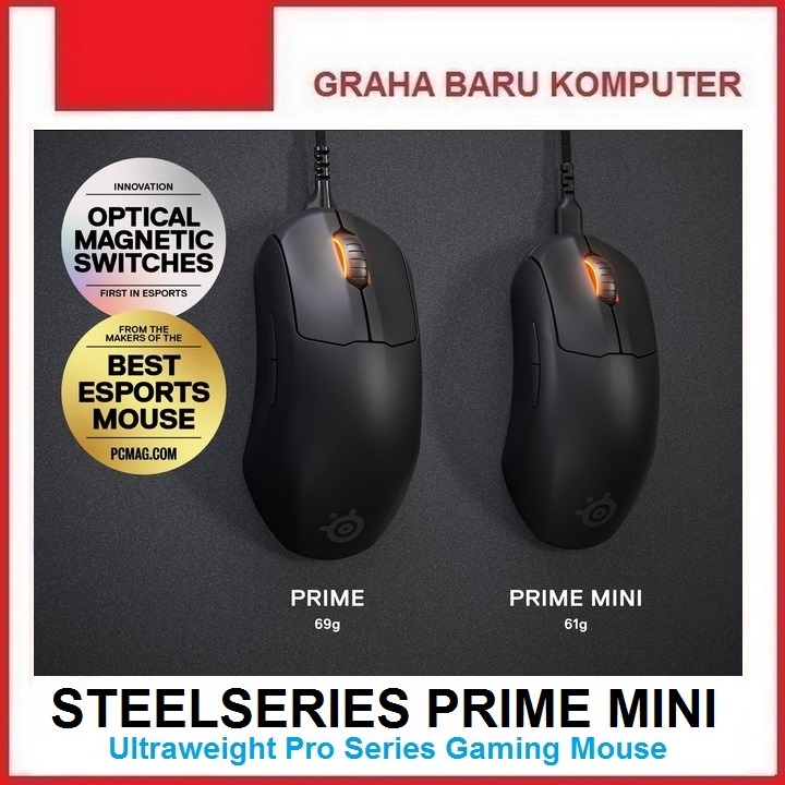 Jual Steelseries Prime Mini 18000 Gaming Mouse | Shopee Indonesia