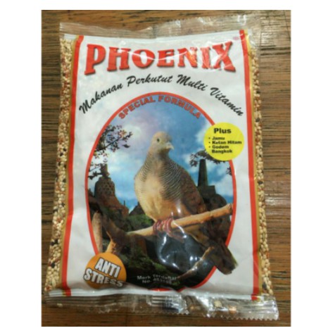 Jual Makanan Burung Phoenix Perkutut Formula / Phoenix Perkutut Multi ...