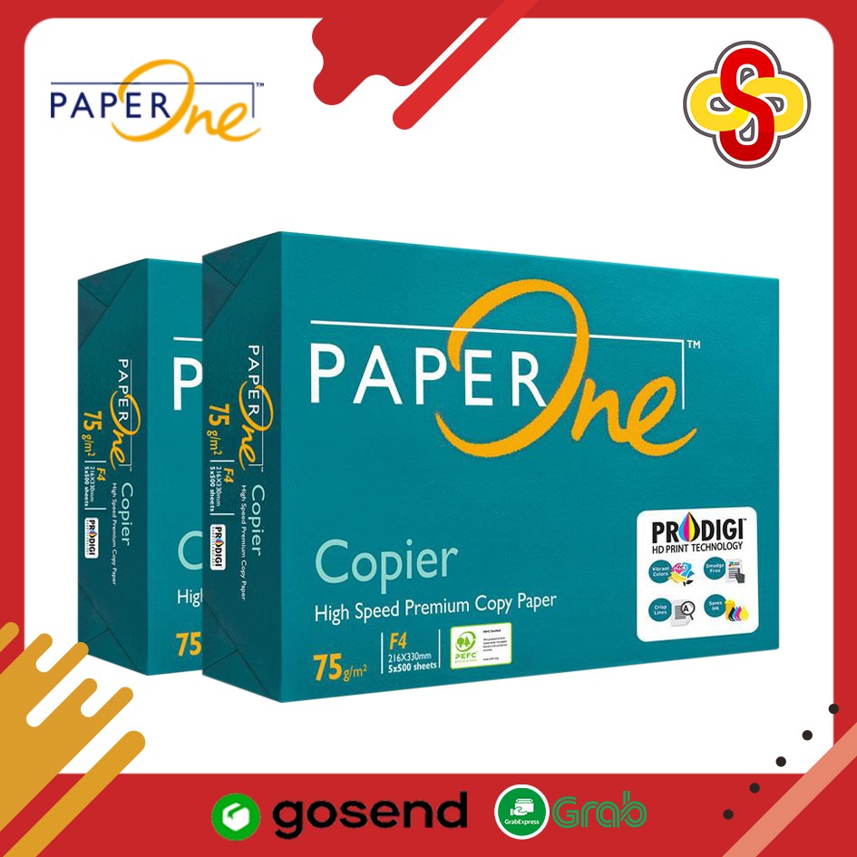 Jual Kertas HVS Paper One F4 75 gr | Shopee Indonesia