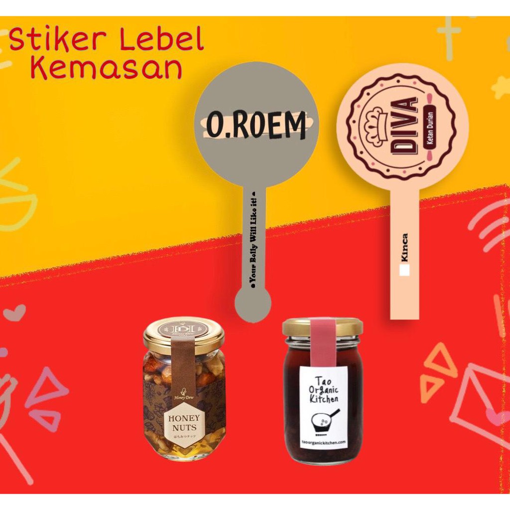 Jual STIKER SEGEL KEMASAN 1/2 A3 / SEGEL KEMASAN/ CETAK STIKER SEGEL ...