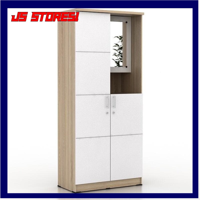 Jual Lemari Pakaian 2 Pintu Gantung Gamis/Almari Baju Serbaguna Alba ...