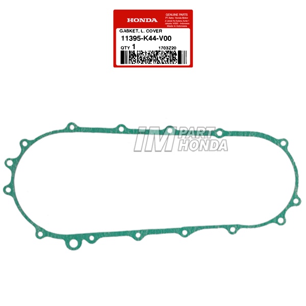 Jual 11395-K44-V00 Paking CVT Gasket Cover L Crankcase Beat eSP K25 Pop ...