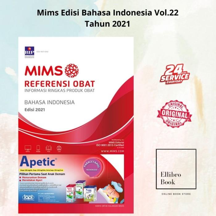 Jual Buku Farmasi | Mims Edisi Bahasa Indonesia Vol.22 Tahun 2021 ...