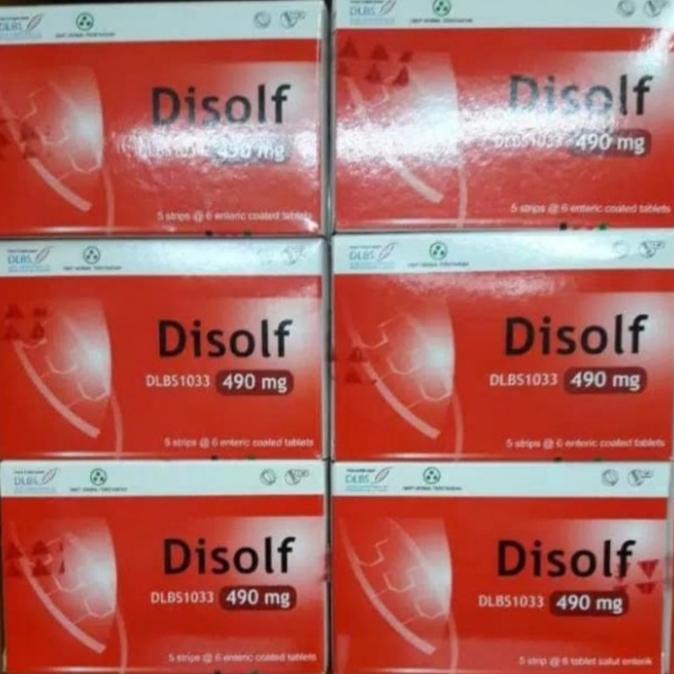 Jual [COD] disolf 490mg box 30 tablet | Shopee Indonesia