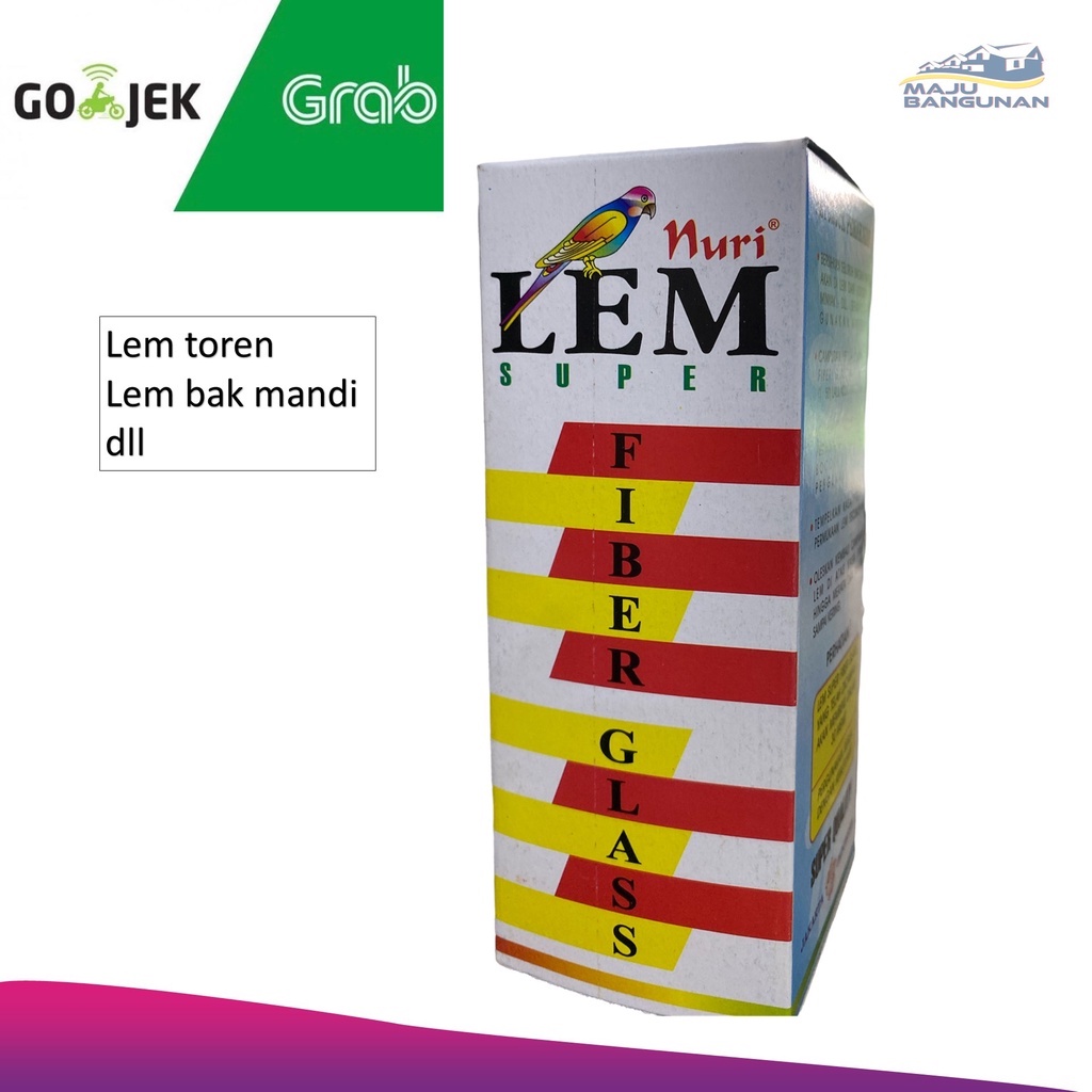 Jual lem fiber glass / lem fiber glass nuri / lem fiber nuri - pulau ...