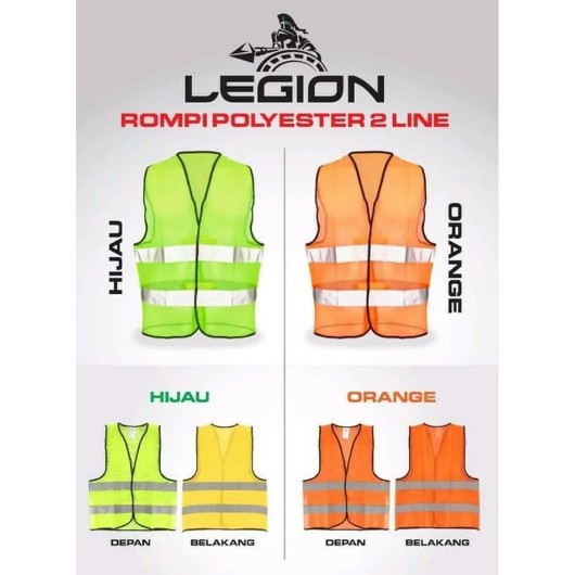 Jual Rompi Safety Proyek Polyester Rompi Pengaman Pekerja Lapangan ...