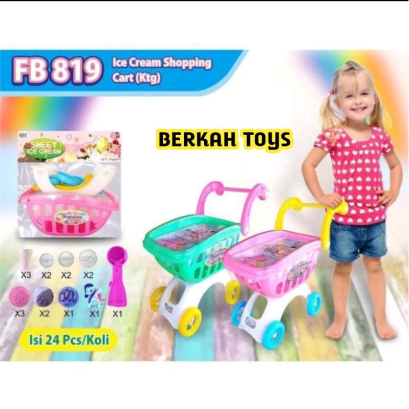 Jual Mainan Shopping Cart Ice Cream | Shopee Indonesia