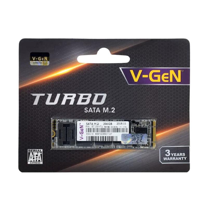 Jual VGeN SSD M.2 SATA 256GB TURBO 2280 / SSD V-GeN M2 SATA TURBO ...
