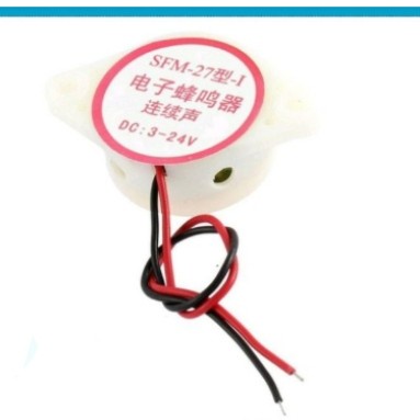 Jual Opws Sfm-27-W Piezo Electric Piezoelectric Buzzer Black3-24V Dc Continuous Klpw | Shopee ...