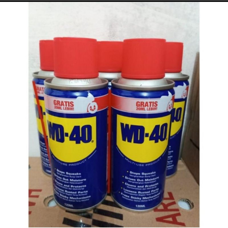 Jual oli wd 40 Wd40 120ml Free 20ml Oli Pelumas Anti Karat WD-40 ...