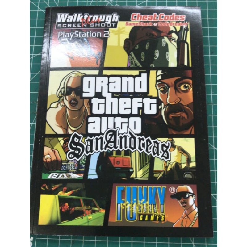 Jual BUKU CHEAT KASET PS 2 GTA SAN ANDREAS - PLAYSTATIONS 2 GTA SA GTA ...