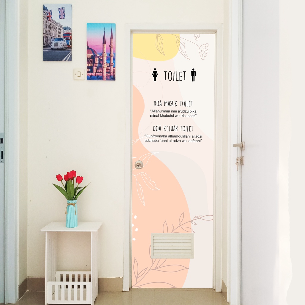 Jual Wallpaper stiker kamar mandi motif aesthetic | Shopee Indonesia