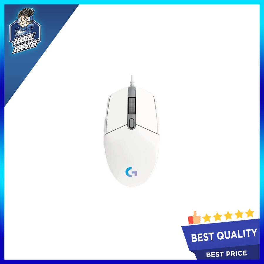 Jual LOGITECH G102 V2 LIGHTSYNC GAMING MOUSE WHITE | Shopee Indonesia