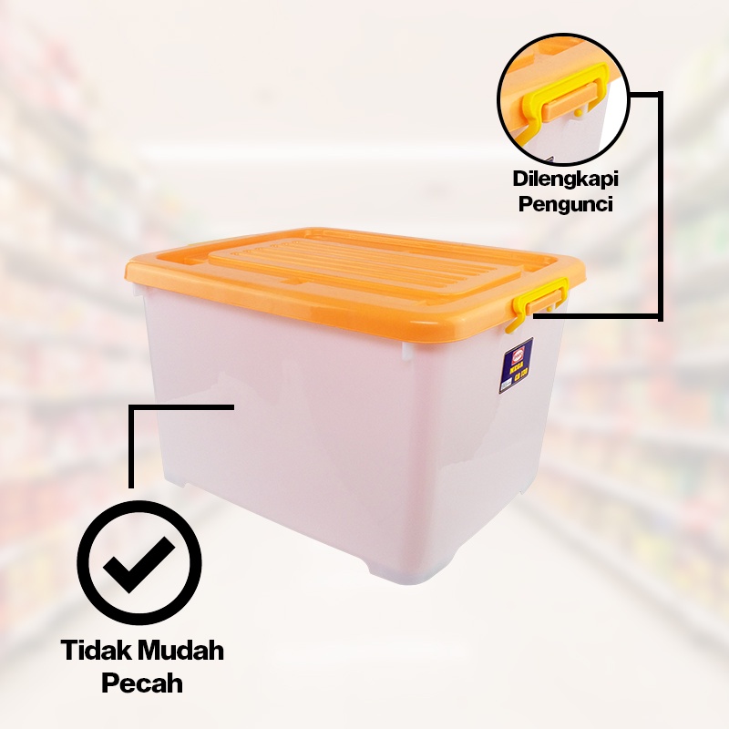 Jual SHINPO Kontainer Plastik Dengan Roda Mega Container Box Kotak ...