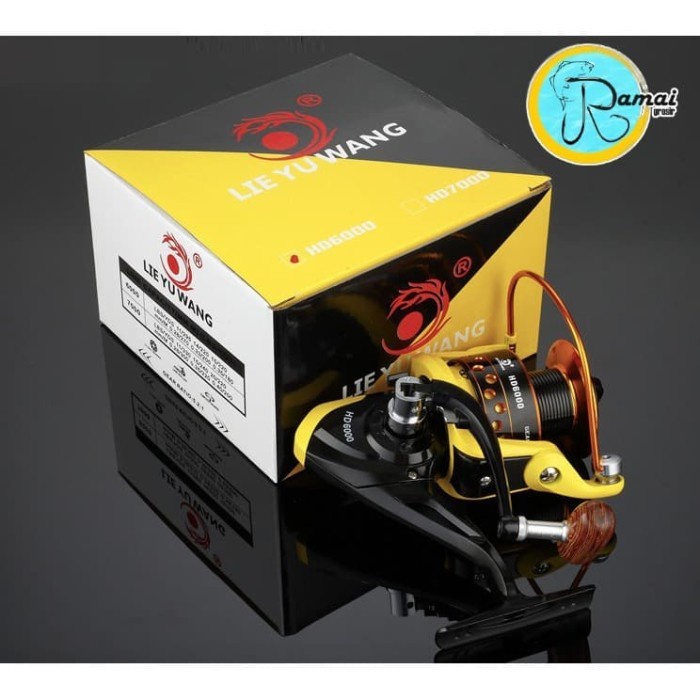 Jual SS Fishing Reel HD3000 12 Ball Bearing | Shopee Indonesia