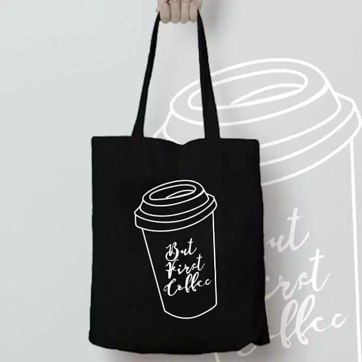 Jual TAS_BDG - TOTEBAG COFFE SUDAH PAKAI RESLETIING | Shopee Indonesia