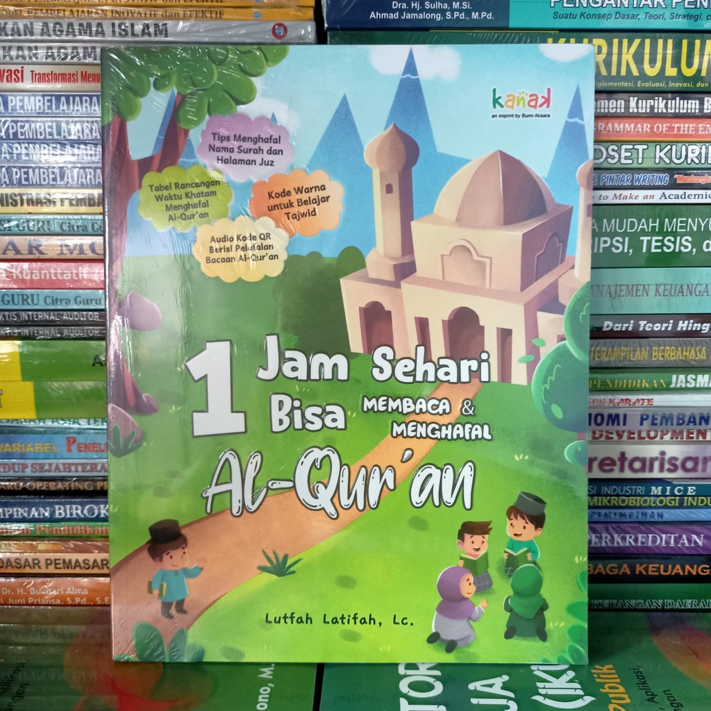 Jual Buku 1 Jam Sehari Bisa Membaca & Menghapal Al-Qur'an - Lutfah ...