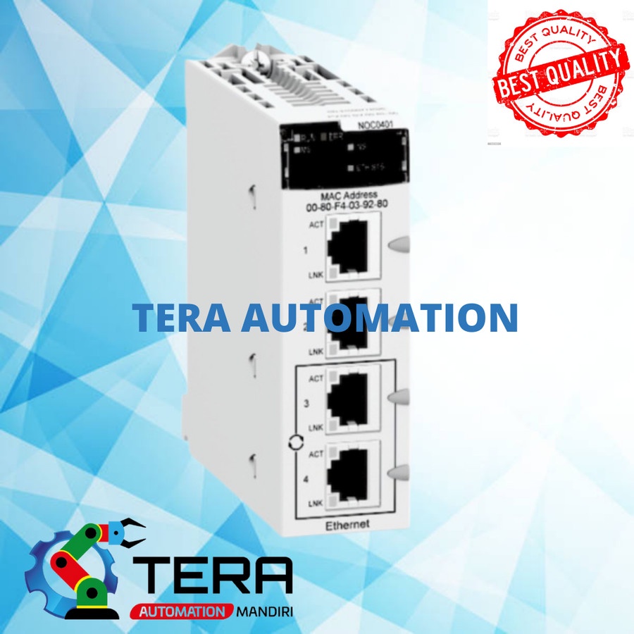 Jual Schneider Modicon BMXNOC0401 Ethernet module M340 READY TSOK ...