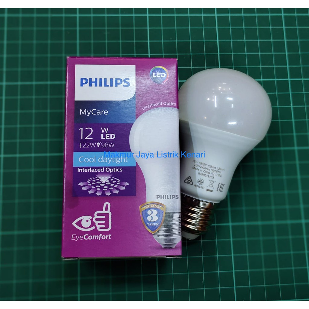 Jual PHILIPS Lampu LED MyCare 12W Bohlam LED Bulb My Care 12 Watt | Shopee Indonesia