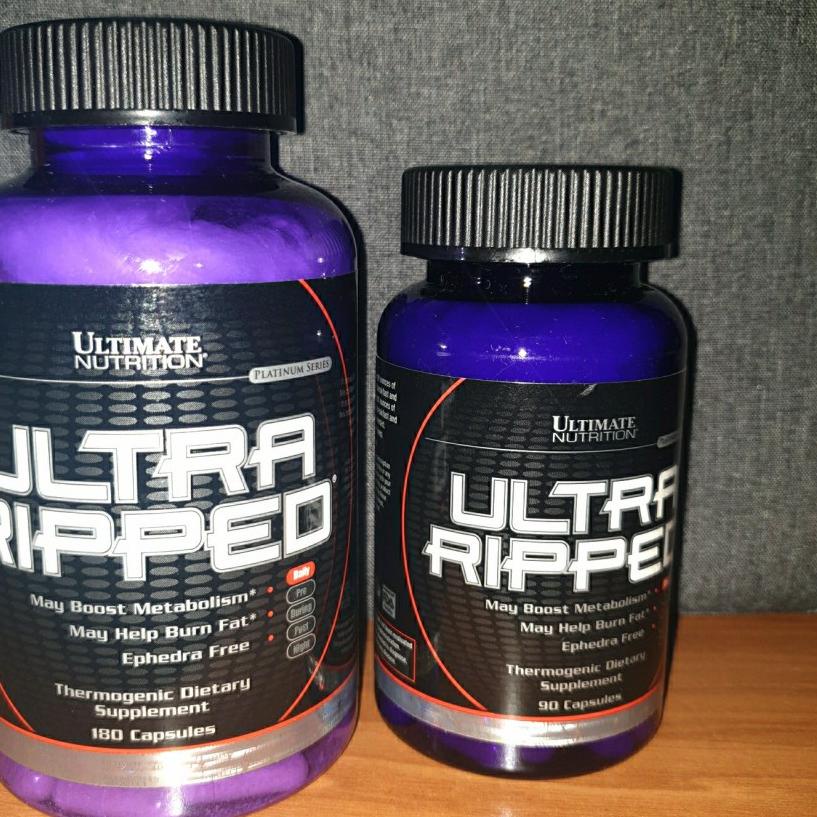 Jual [KODE RT9WF] ULTRA RIPPED 90 CAPS 180 CAPSULE fatburner pembakar ...