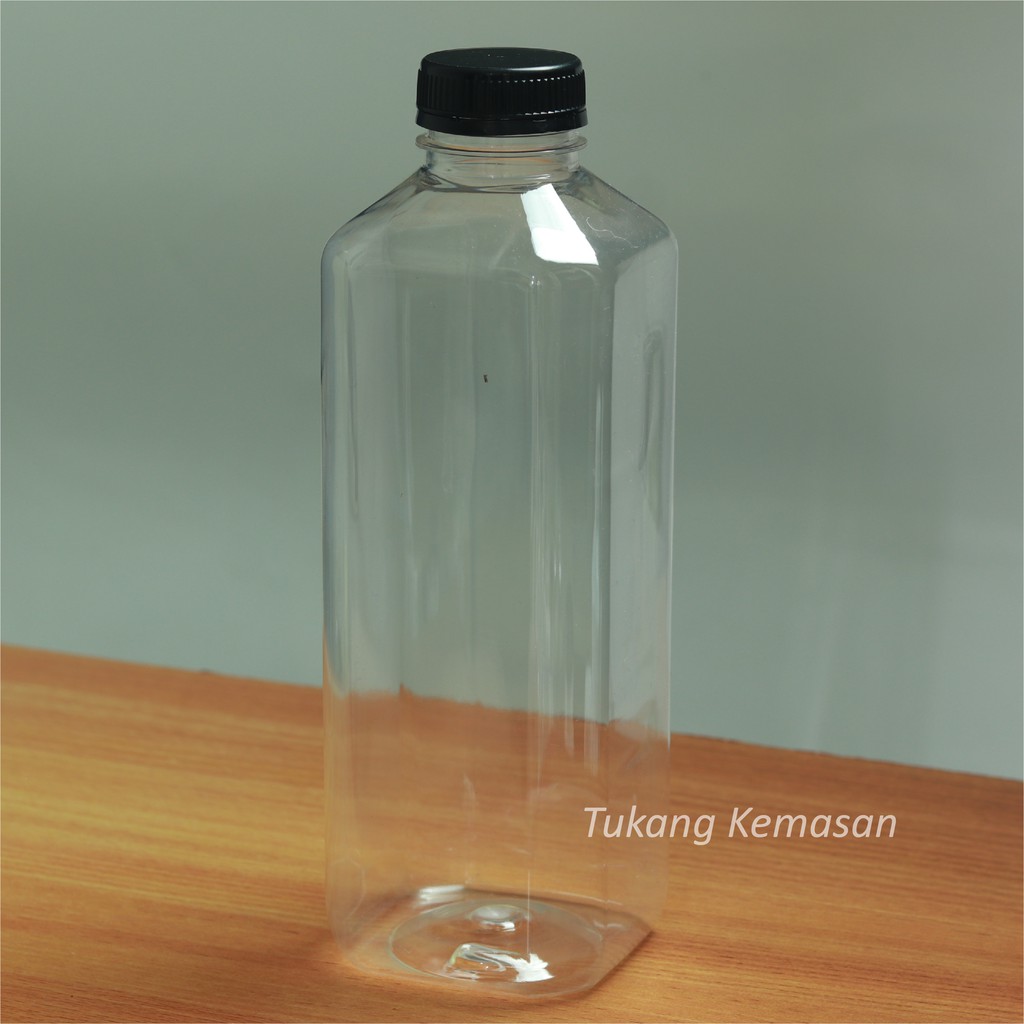 Jual Botol Kick 1 Liter Tebal Plastik PET / Botol Juice / Botol ...