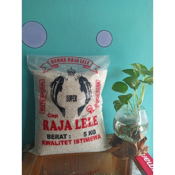 Jual BERAS RAJA LELE 5KG (Grab & Gosend) | Shopee Indonesia