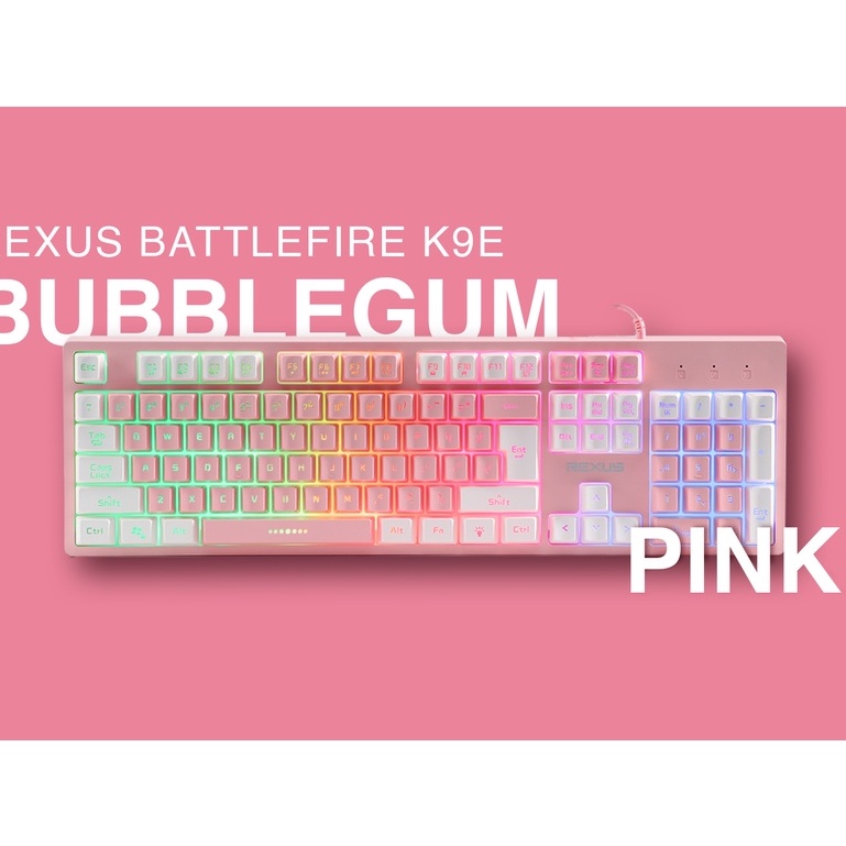 Jual Rexus Keyboard Gaming K9E original produk | Shopee Indonesia