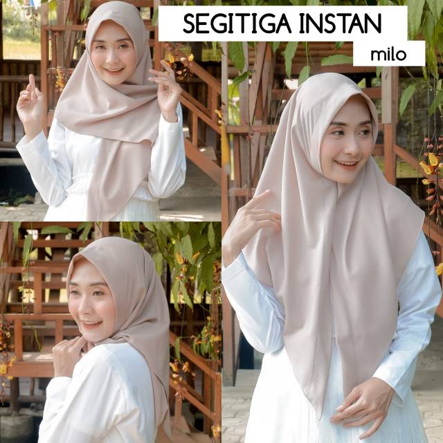 Jual Jilbab segitiga instan | Shopee Indonesia
