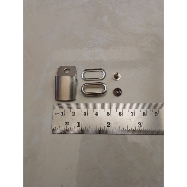 Jual Gesper Topi Cakop Buaya Clip Besi fullset | Shopee Indonesia