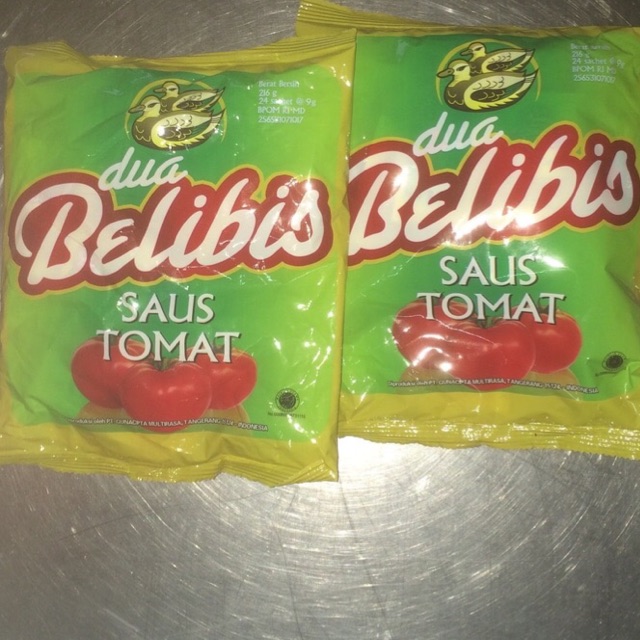 Jual Dua belibis saus tomat sachet isi 24 pcs | Shopee Indonesia