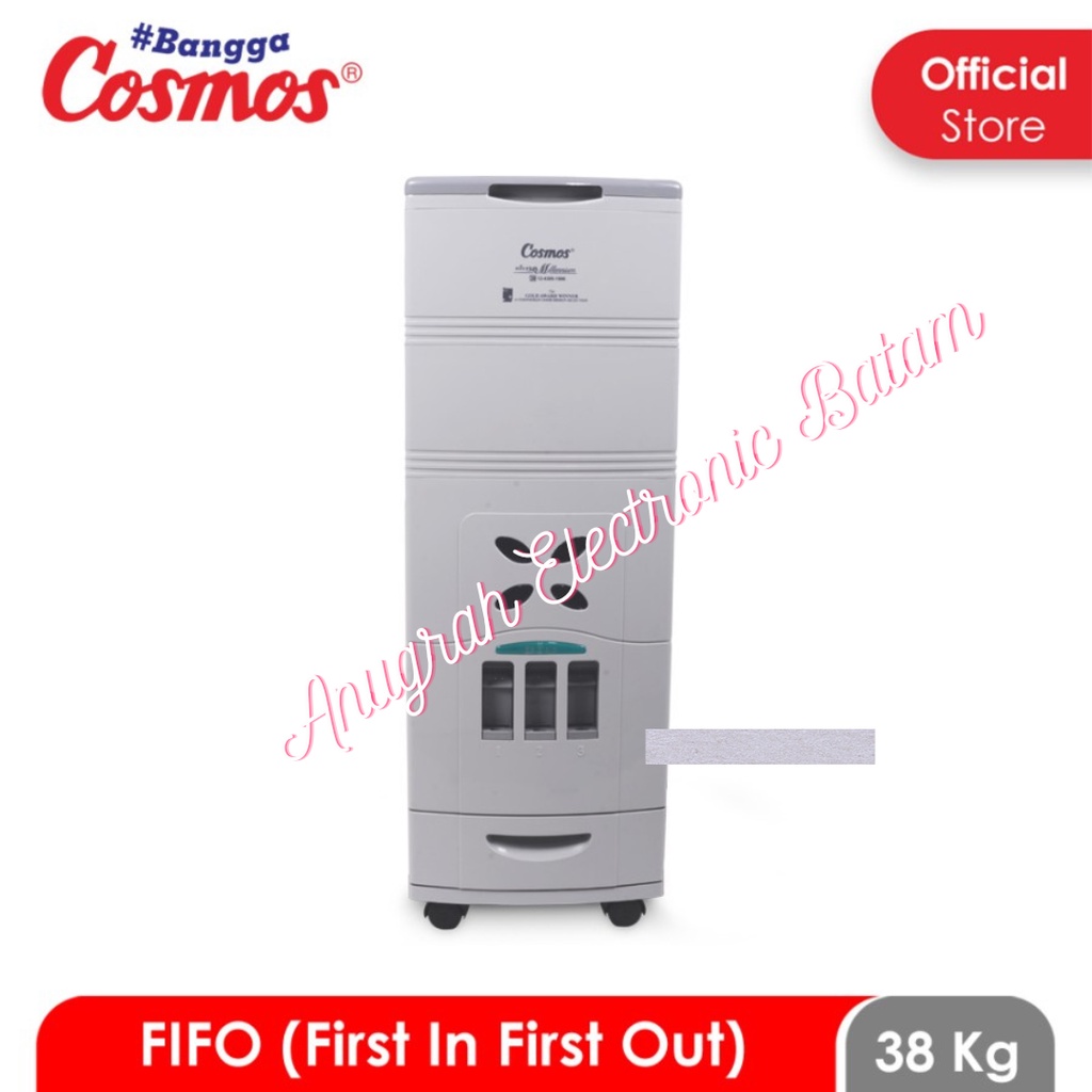 Jual Cosmos Bio 38 kg Rice Box-Penyimpanan Beras anti kutu dan anti ...