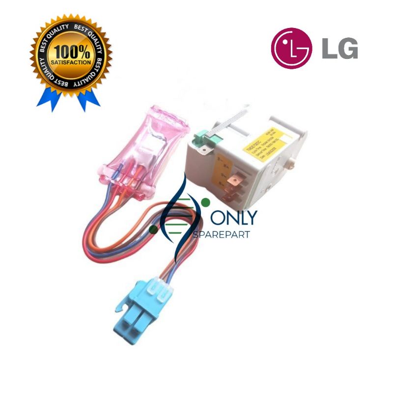 Jual Timer dan sensor defros defrost bimetal kulkas LG 2 pintu 1set Fius Gabung | Shopee Indonesia