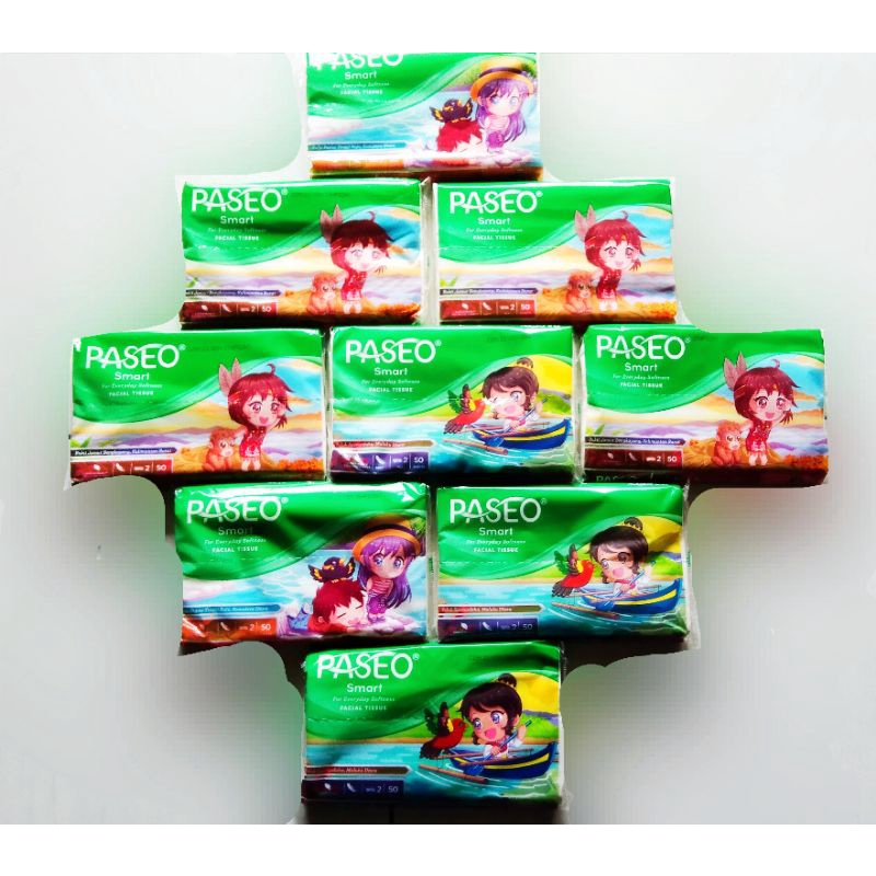 Jual Paseo smart travel 50 sheet 2 ply | Shopee Indonesia