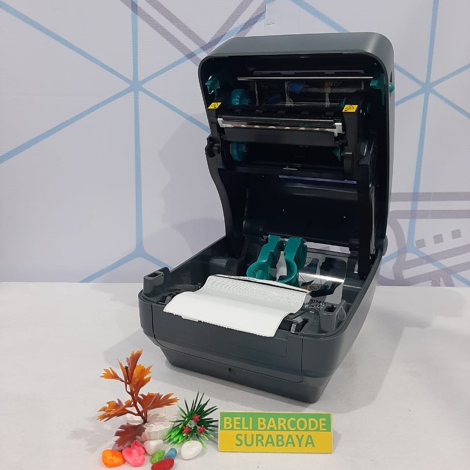 Jual MESIN CETAK LABEL BARCODE ZEBRA GK 420T - GK420T GARANSI RESMI | Shopee Indonesia